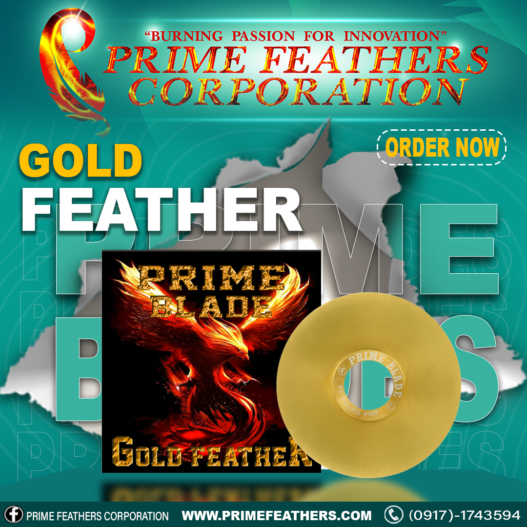PRIME BLADE "GOLD FEATHER" WHOLE UNCUT 2.0MM – Prime Feathers Corporation