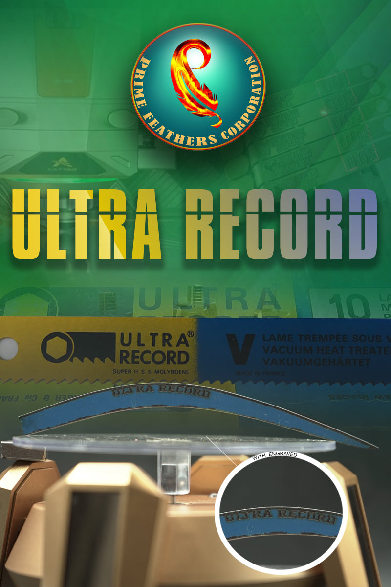 ULTRA RECORD HACKSAW PRECUT 2.0MM & 2.5MM – Prime Feathers Corporation